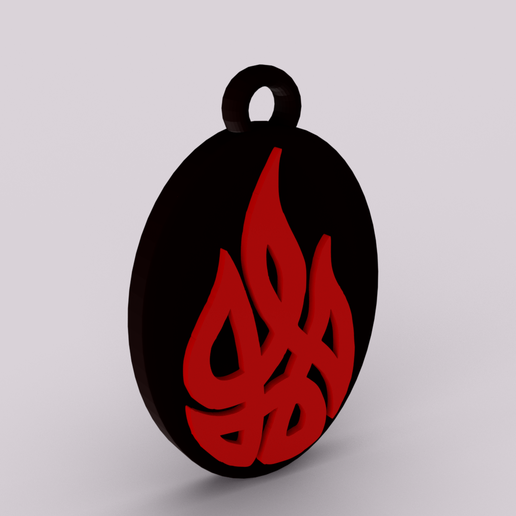 Archivo STL Flame-Shaped Jewelry Design 🗝️ ・Modelo de impresora 3D para ...