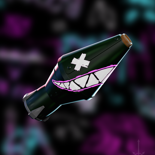 STL file Arcane Jinx Fishbones rocket 🚀 ・3D printer design to download ...