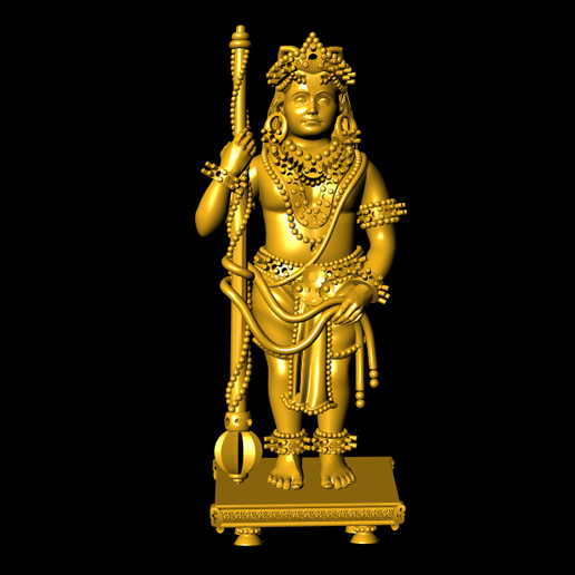 💎 Murugan 3D Print Model・ STL File for ・Cults