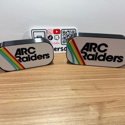 🏗 ARC Raiders Backlit Poster・ 3MF File for 3D printing・Cults