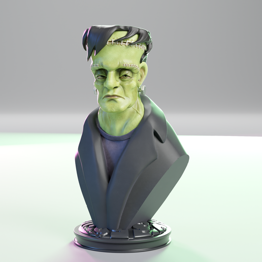 🎃 Frankenstein・Free STL File for 3D printing・Cults