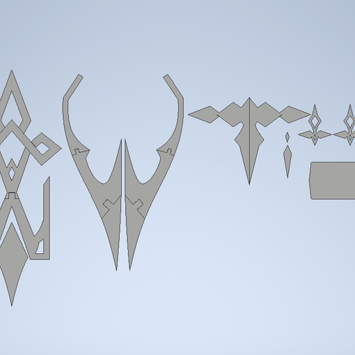 🎭 Genshin Impact - Il Capitano Cape Accessories・ STL File for 3D ...