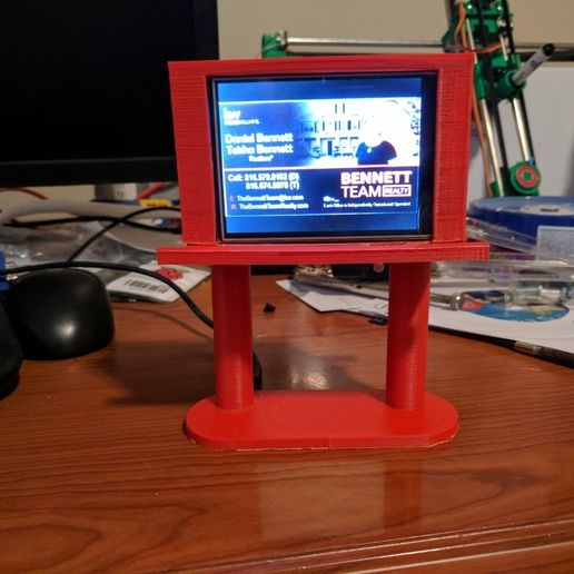 Free 3D file LCD Billboard 🚩 ・3D printable object to download・Cults