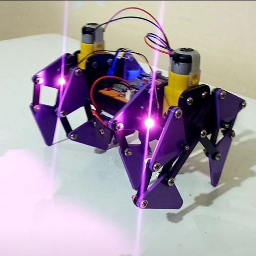 🤖 ArachnoBot Jansen Inspired - Robot de 8 Patas・Archivo 3D para ...