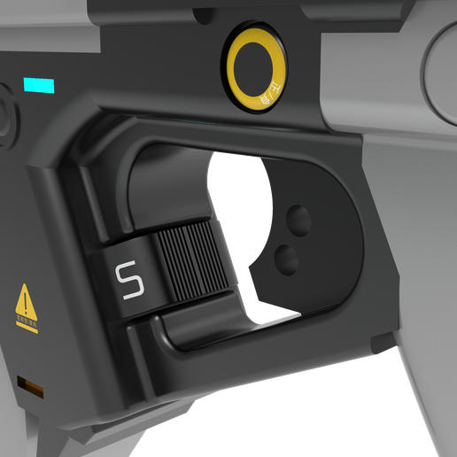 3MF file CYBERPUNK 2077 TSUNAMI KYUBI ASSAULT RIFLE ⚖️ ・3D printer ...