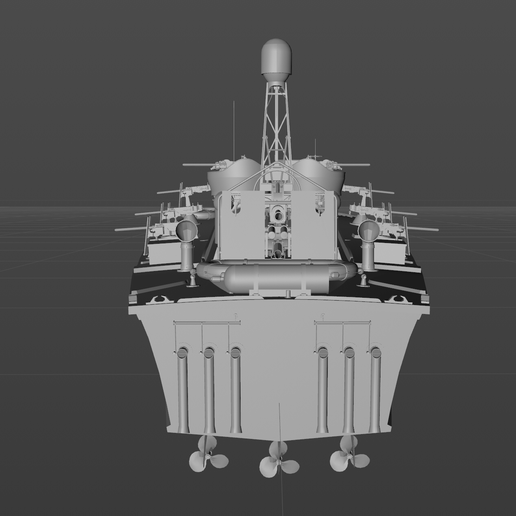 🚢 American PT-59 gunboat 3D model material・ OBJ File for 3D printing・Cults