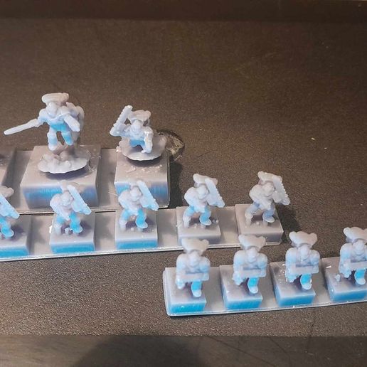 🧸 Easy Print 8mm Plate Armour Jump Troops・Free 3D File for 3D printing ...