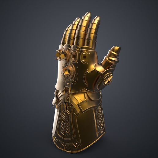 ♾️ The Infinity Gauntlet - Wearable DnD Dice Holder・ 3D File for 3D ...
