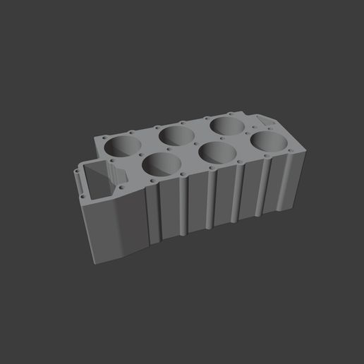 🖊️ VR6 & V6 Head Gasket Sharpie Pen Holder - 12mm・Free STL File for ・Cults