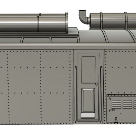 🚂 N Scale Boxcab Body for Kato 11-109・Free 3D File for ・Cults