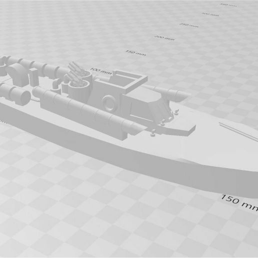 🧞‍♂️ NMS Viscolul - Romanian Vosper MTB 1/300・Free 3D File for ・Cults