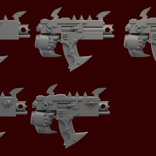STL file Shadow Legion mk5 weapons 🔫 ・3D printable model to download・Cults
