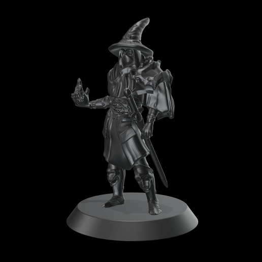 🪄 Magical Warrior - Duskblade - V1 - DnD - By STF_CSC・ STL File for 3D ...