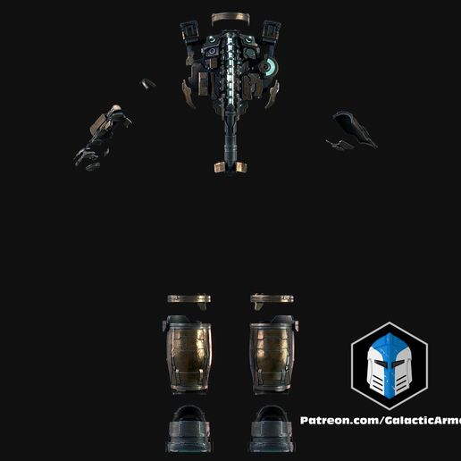 3D file Isaac Clarke Level 1 Engineer Armor - 3D Print Files 🎚️ ・3D ...