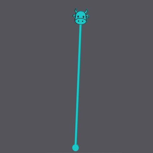 STL file Bull Head - Farm Animals - Cocktailsticks v1 🐂 (3MF)・3D print ...