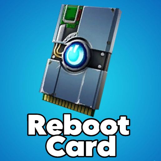 🧸 Fortnite Reboot Card・ STL File for 3D printing・Cults