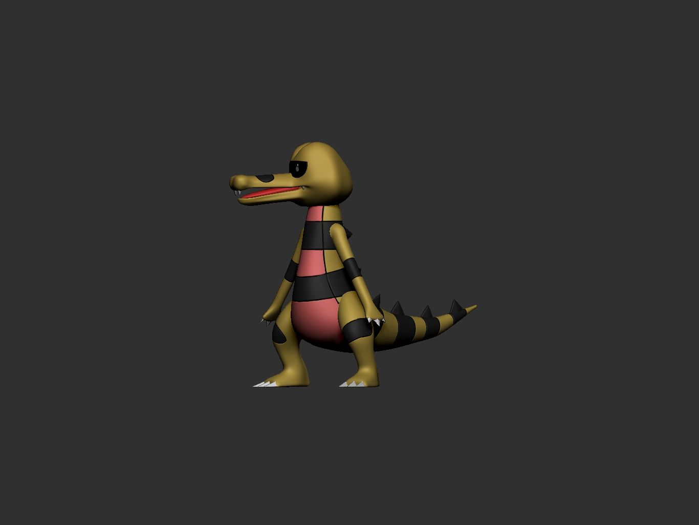 Download STL file pokemon krokorok • Model to 3D print • Cults