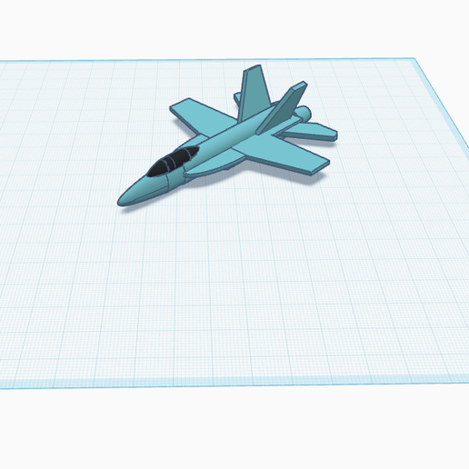 STL file F-18 🎲 ・3D print model to download・Cults