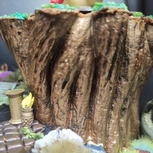 🌳 Tree Stump Pen Holder・3D Print with the Prusa Core ONE 3D printer・Cults