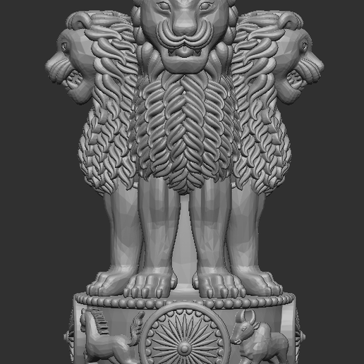 STL file NATIONAL EMBLEM HIGH DETAIL 🗿 ・3D printer model to download・Cults