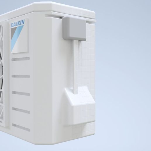 🦸 Real-Life Daikin AC Outdoor Unit - 1:10 / 1:12 Scale for RC Garage ...