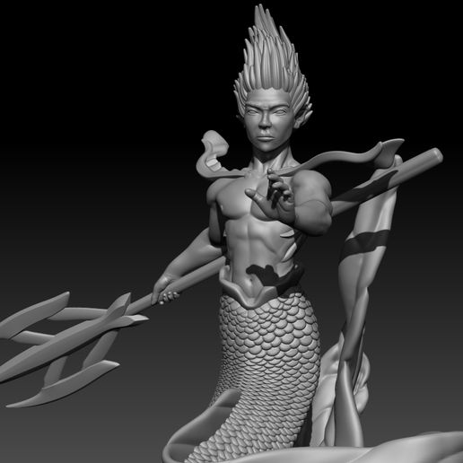 merman art base