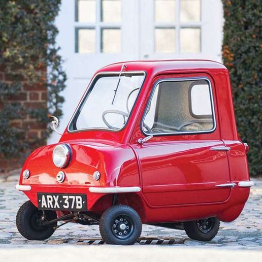 🚗 Peel P50 1963・Free STL File for ・Cults
