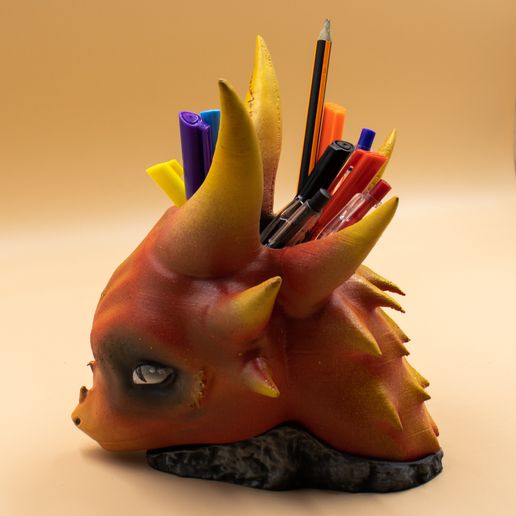 3D file Dragon Planter Pot Organiser. 🐉 ・3D print design to download・Cults