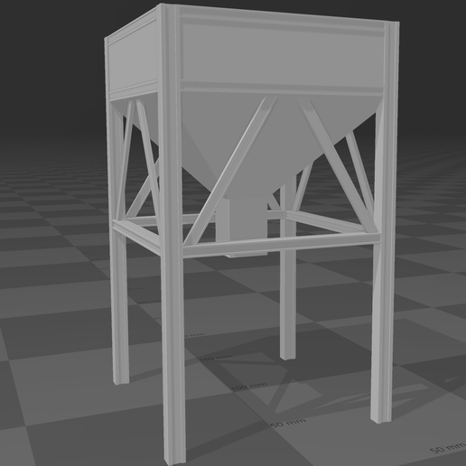 🚂 HO/OO TTTE S2 Large Coal Hopper V2・ STL File for 3D printing・Cults