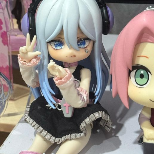 💇 Kanade Yoisaki nendoroid hair custom・ STL File for 3D printing・Cults