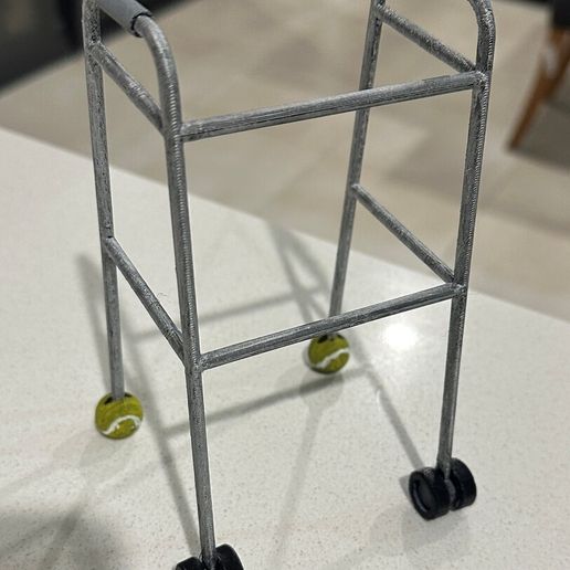 🚶 Walking (Zimmer) Frame prop・Free 3D File for ・Cults