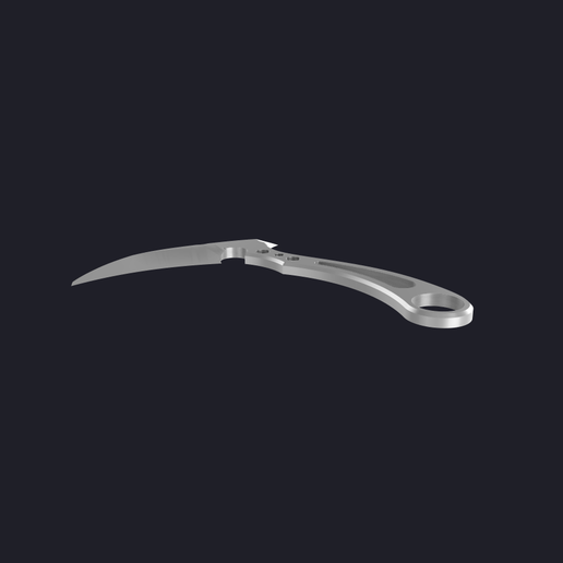 Hand Scythe 3D MODEL・ 3D File for 3D printing・Cults