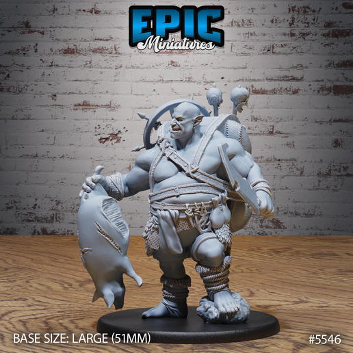👹 Ogre Butcher Pig ‧ DnD Miniature ‧ Tabletop Miniatures ‧ Gaming ...