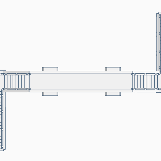🛤️ Model Railway Footbridge 02・ STL File for 3D printing・Cults