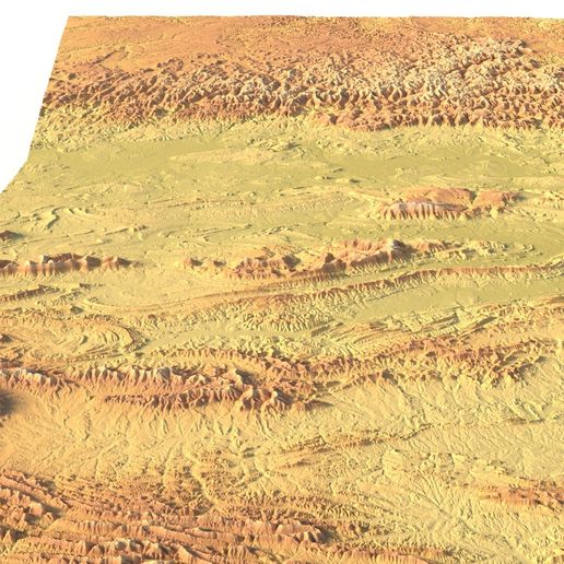 Archivo 3D Arkansas Topographic Map – 3D Model for 3D Printing & CNC ...