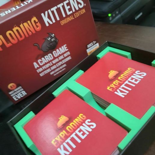 🤯 Exploding Kittens - Expansion Card Holder - Fits in orginal box!・ STL ...