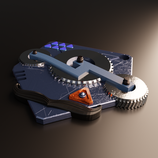 🗝️ Engineering keychain・ STL File for 3D printing・Cults