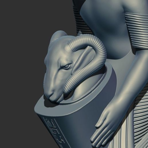 🇪🇬 statue of Egyptian Paser pharaonic 3d Printable・ 3D File for 3D ...