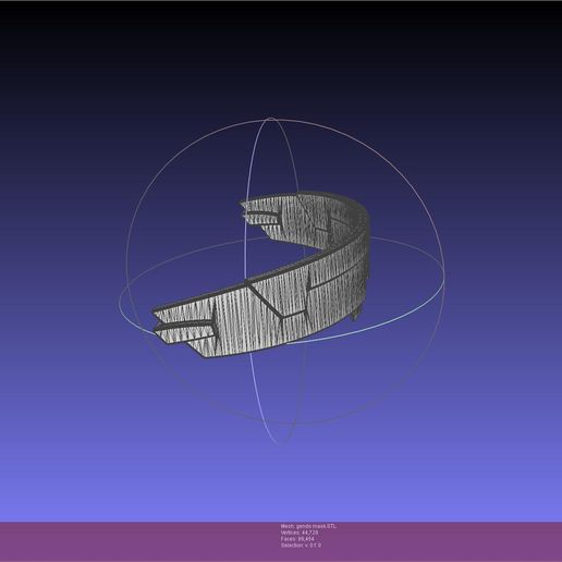 🎭 Evangelion Rebuild Gendo Mask Printable Model・ STL File for 3D ...