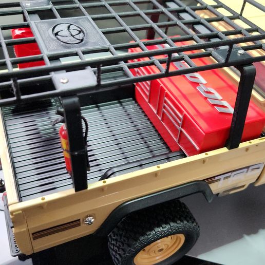 🚗 MN82 Roof rack,ladder and accessories・ STL File for 3D printing・Cults