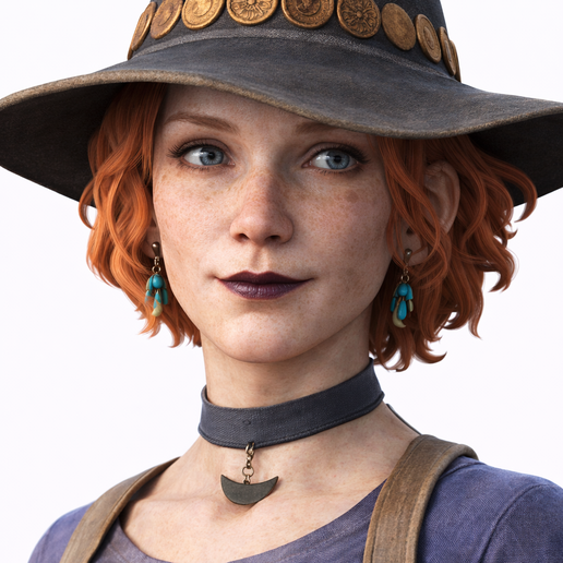 😵 Mikaela Reid - Dead by Daylight・Arquivo STL para Impressão 3D・Cults
