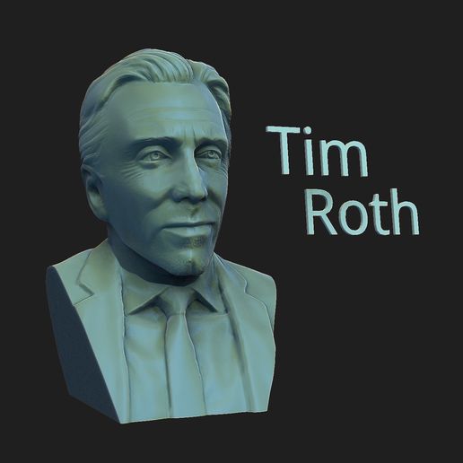 STL file Tim Roth 👫 (OBJ)・3D printer model to download・Cults