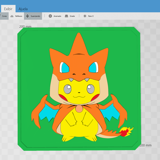 how to draw pikachu in charizard costume
