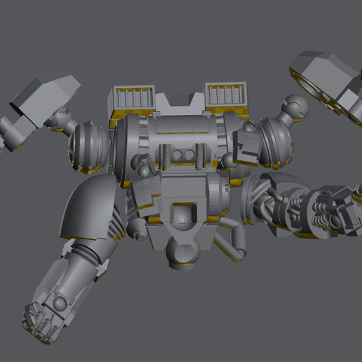 STL file exo armor SM upgrade 🎲 (OBJ)・3D printer design to download・Cults
