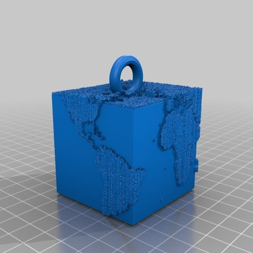 🗺️ world box v3・Free STL File for ・Cults