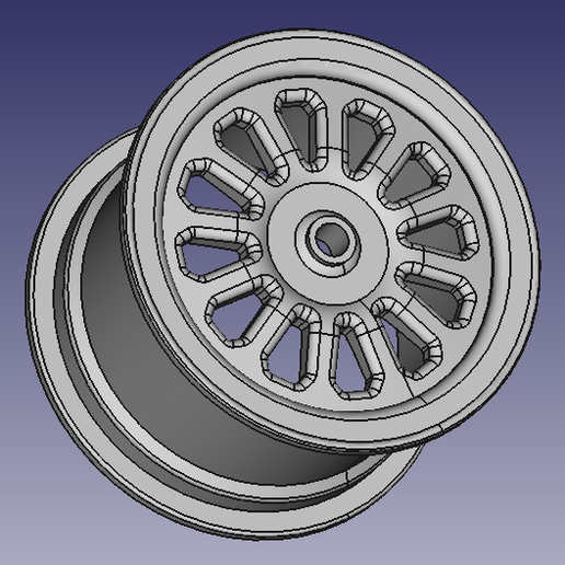 STL file WHEEL RIM SPORTCAR 3D DESIGN MODEL 🛞 ・3D printer design to ...