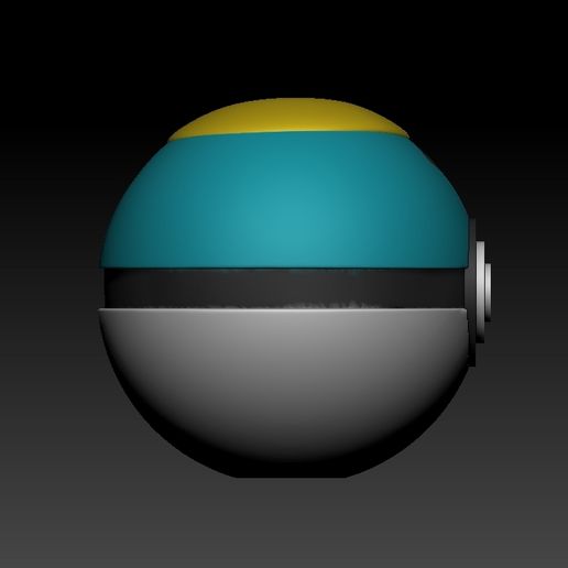 STL file Pokemon Moon Ball Pokeball 🐉 ・3D printer model to download・Cults
