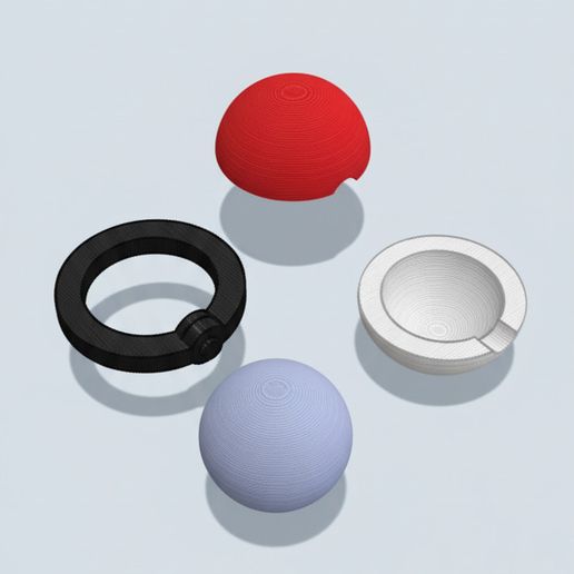 🐉 Pokemon Ball・ STL File for 3D printing・Cults