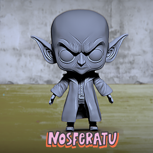 STL file Nosferatu Funko Mini - 3D Printable Model | Cults 3D 👾 ・3D print object to download・Cults