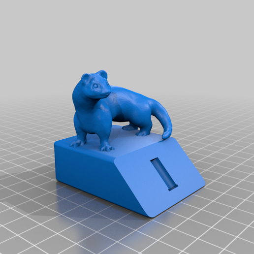 🏆 Wiesel/Marder Trophäe .22lfb / Weasel/Marten trophy .22LR・Free STL ...